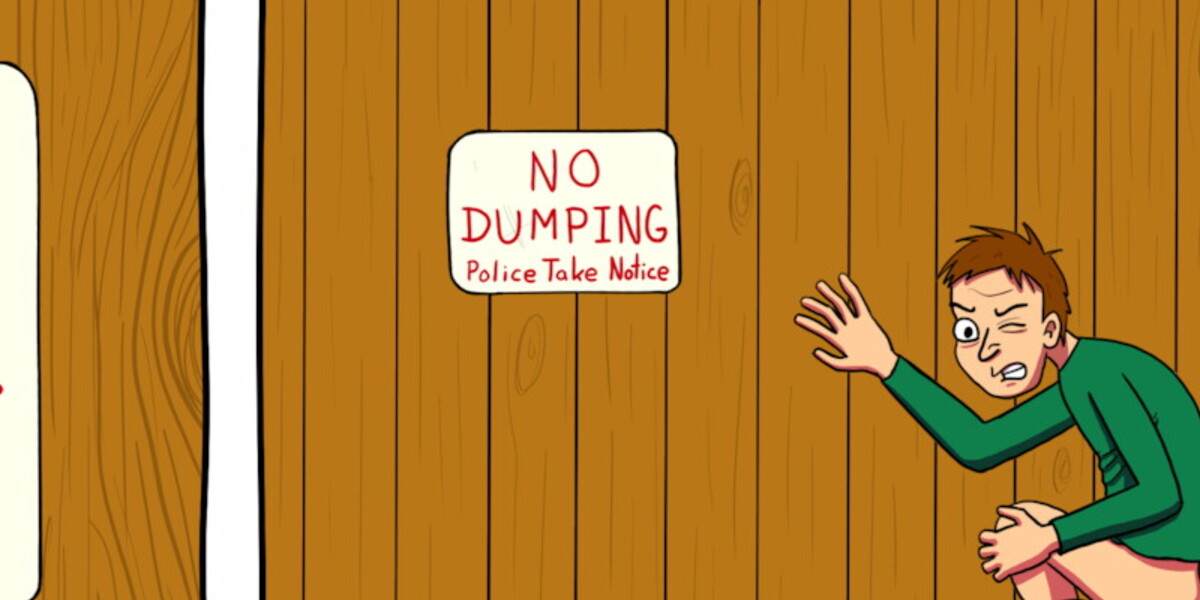 No Dumping – Warranty Now Void